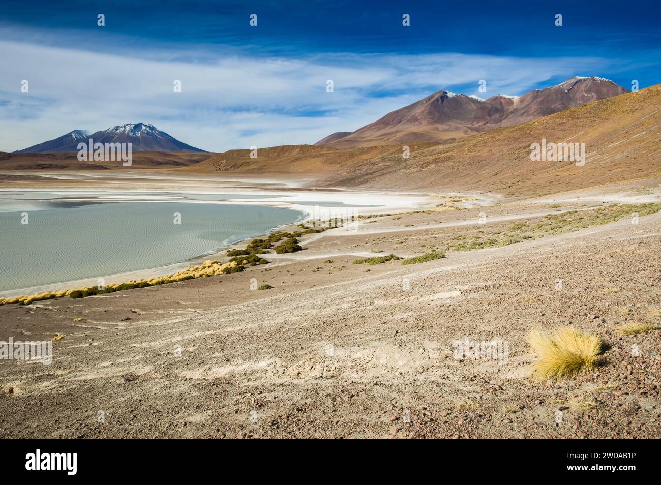 The tranquil beauty of the Bolivian Altiplano landscapes (Chiguana, Nor ...