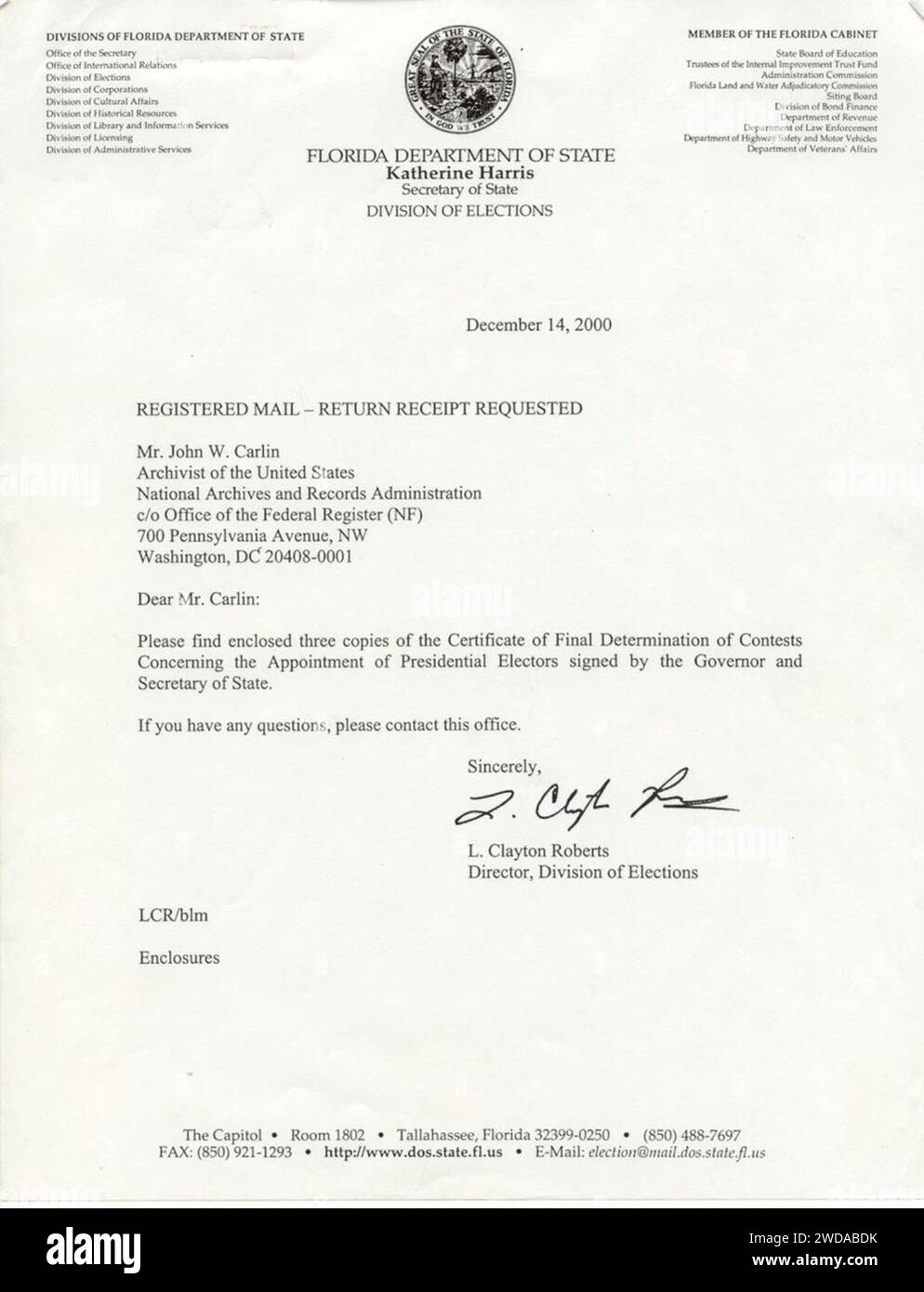 Electoral letter hi-res stock photography and images - Alamy