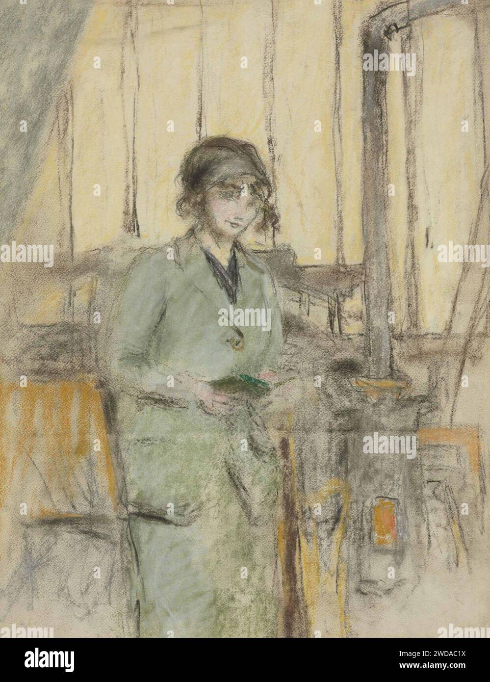 Jeune fille en vert hi-res stock photography and images - Alamy