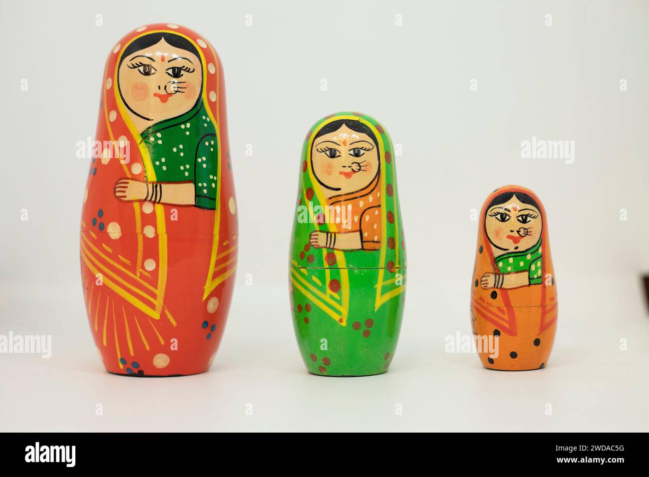 Traditional Indian Wooden toy set Stock Photo - Alamy