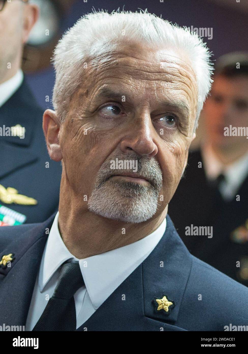 2014 Chief of the Italian Fleet, Vice Adm. Filipo Maria Foffi ...