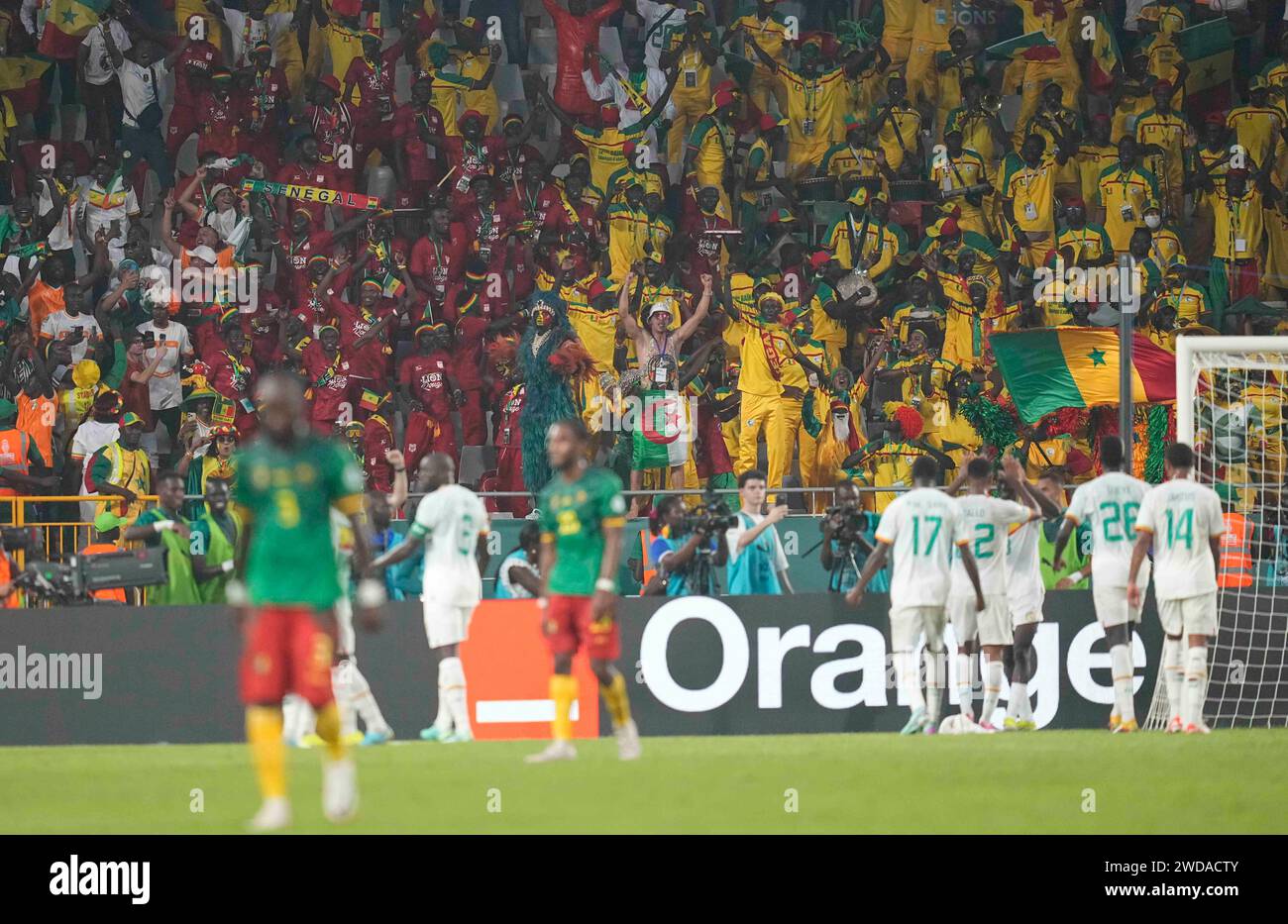 1 19, 2024. LIVE images from Group C African Cup of Nation 2023 game ...