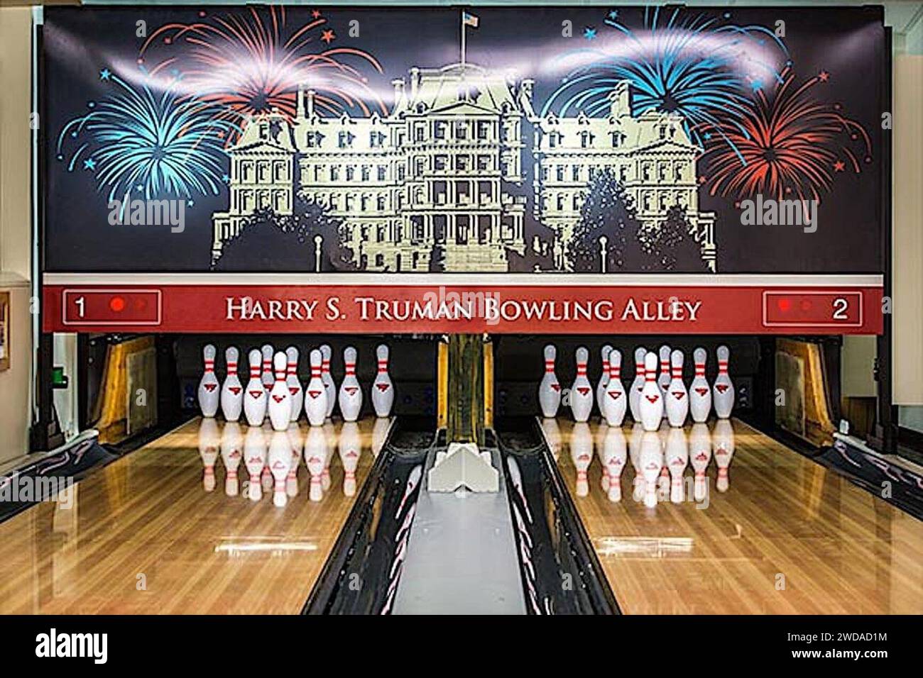 2017 Harry S Truman Bowling Alley - (Old) Eisenhower Executive Office ...