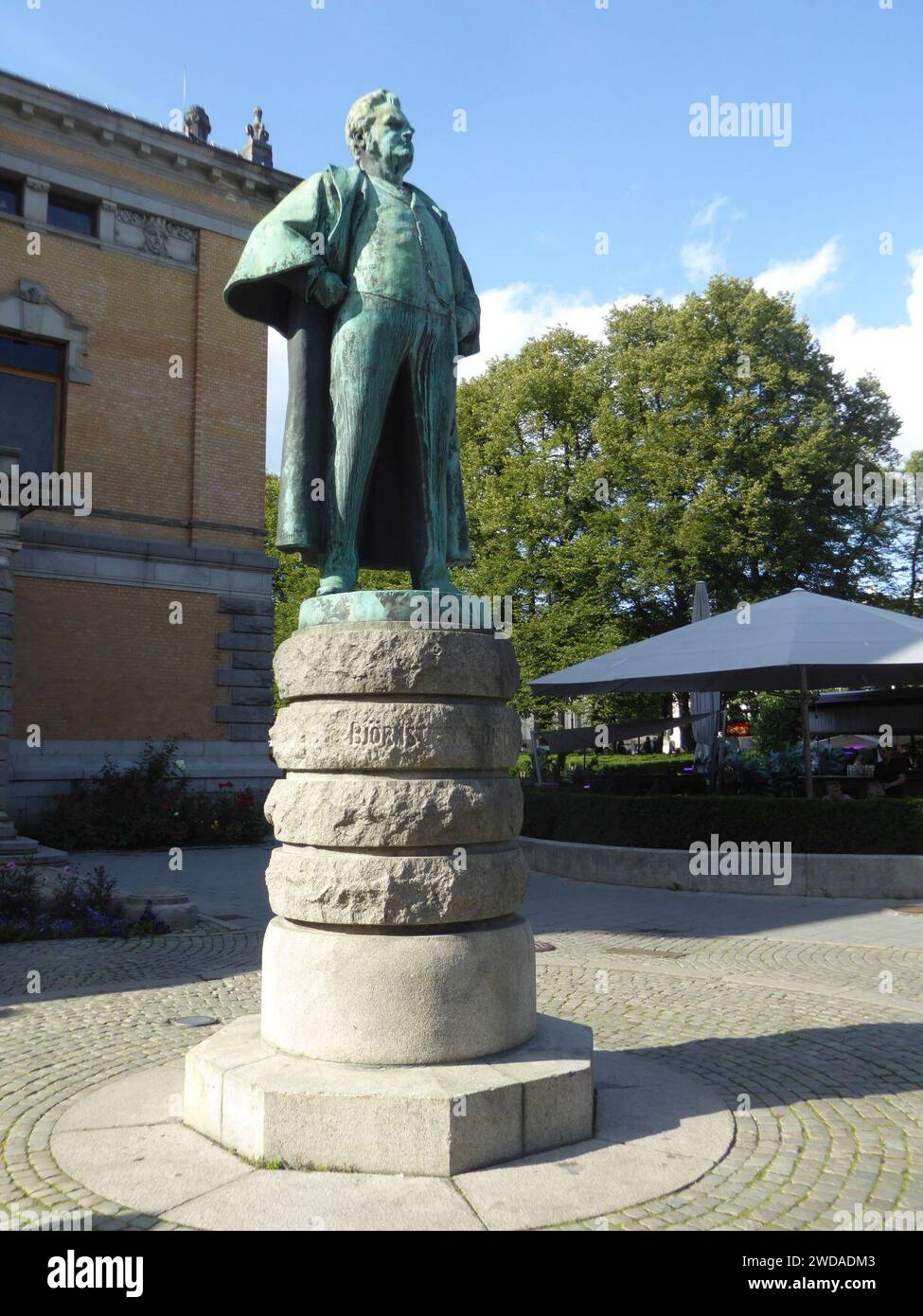 Statue bjornstjerne bjornson hi-res stock photography and images - Alamy