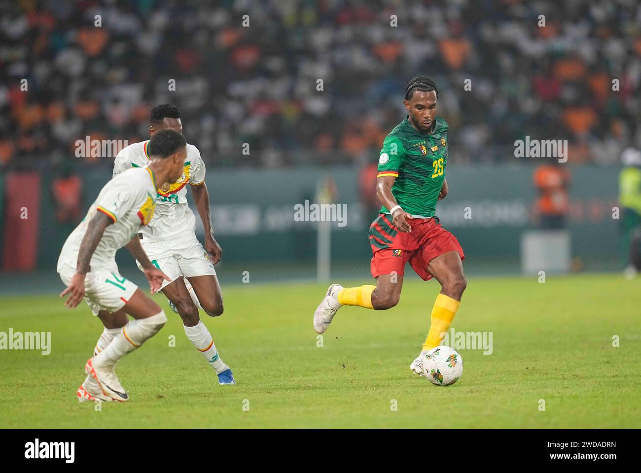 1 19, 2024. LIVE images from Group C African Cup of Nation 2023 game ...