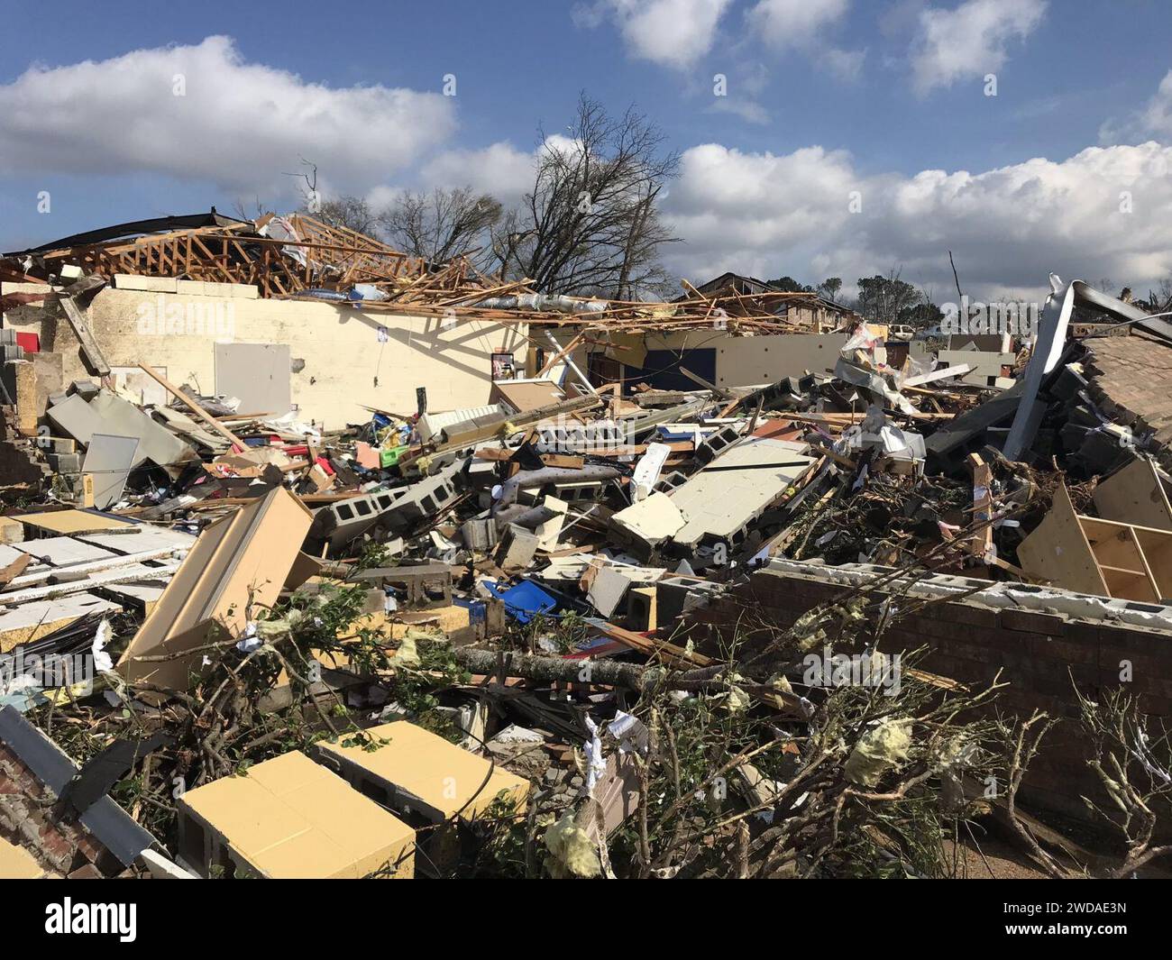 2020-03-03 Nashville Tennessee EF3 tornado damage 1 Stock Photo - Alamy
