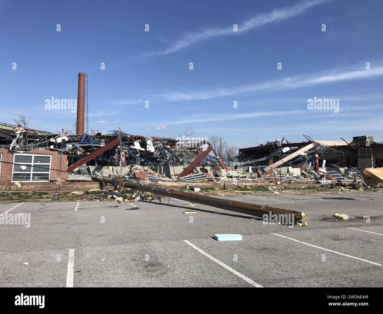 2020-03-03 Nashville Tennessee EF3 tornado damage 4 Stock Photo - Alamy