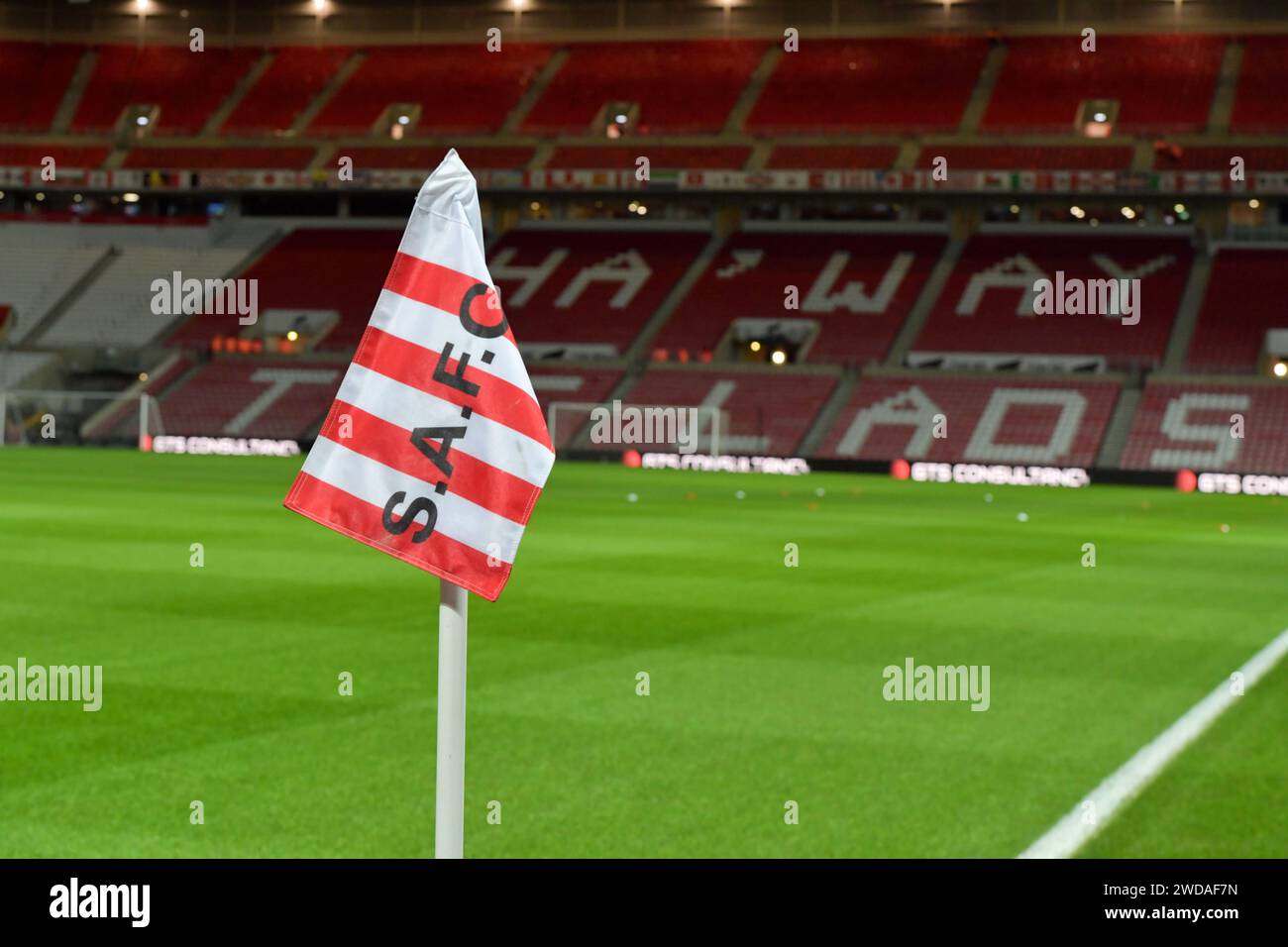 Stadium of light flag sunderland hi-res stock photography and images ...