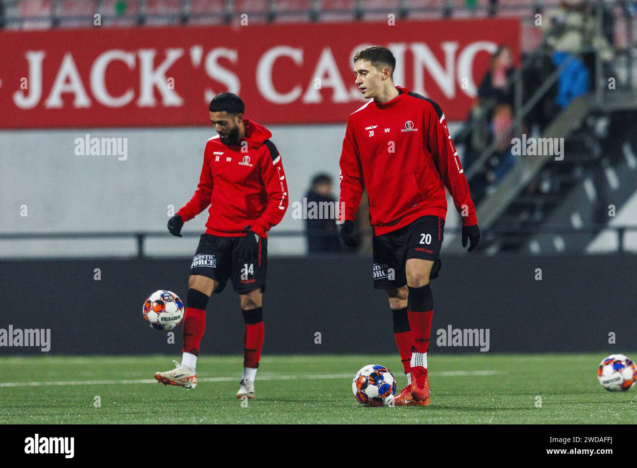 Helmond, Netherlands. 19th Jan, 2024. HELMOND, Helmond Sport - Jong PSV ...