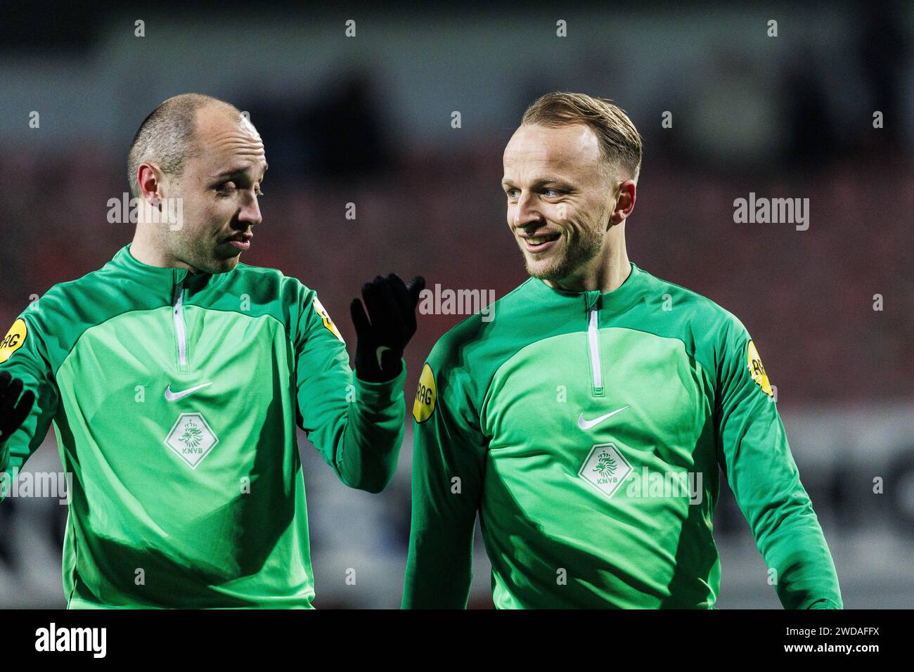 Helmond, Netherlands. 19th Jan, 2024. HELMOND, Helmond Sport - Jong PSV ...