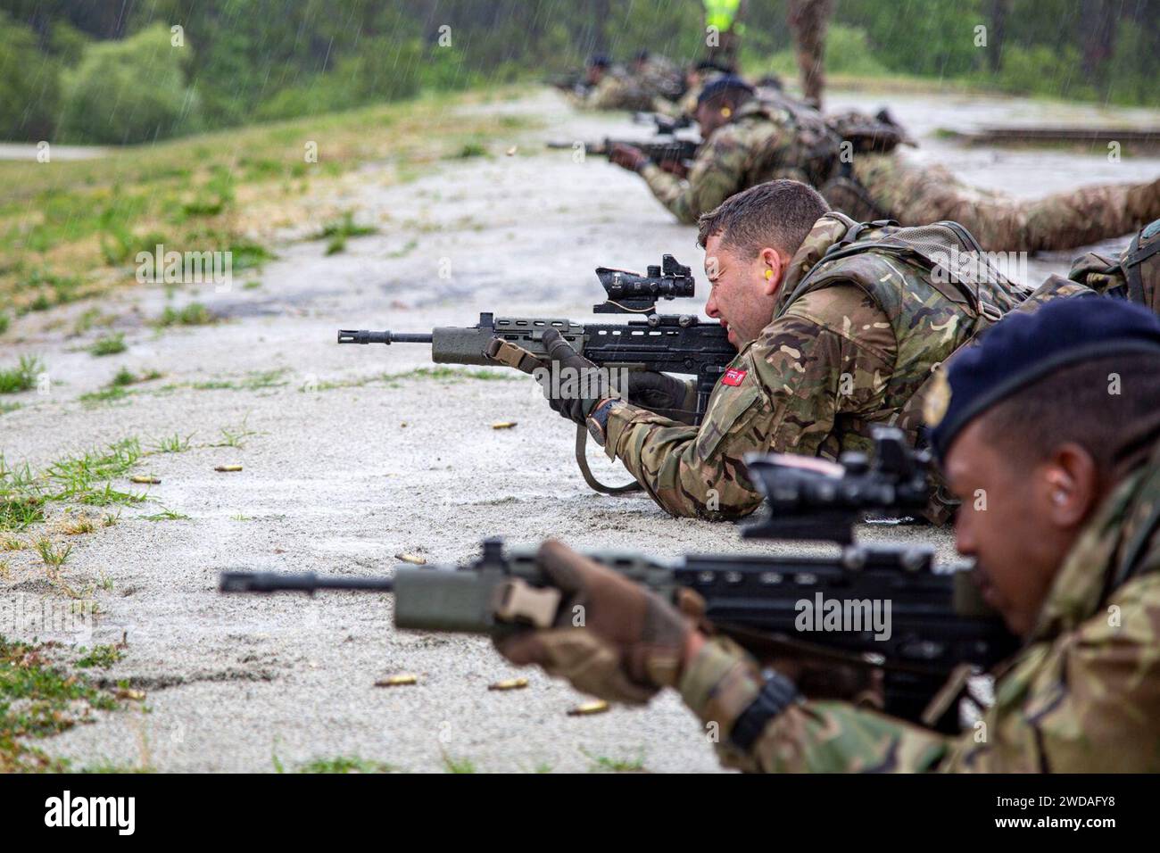2021-05-12 Royal Bermuda Regiment shoot at Stonebay USMCB Camp Lejeune ...