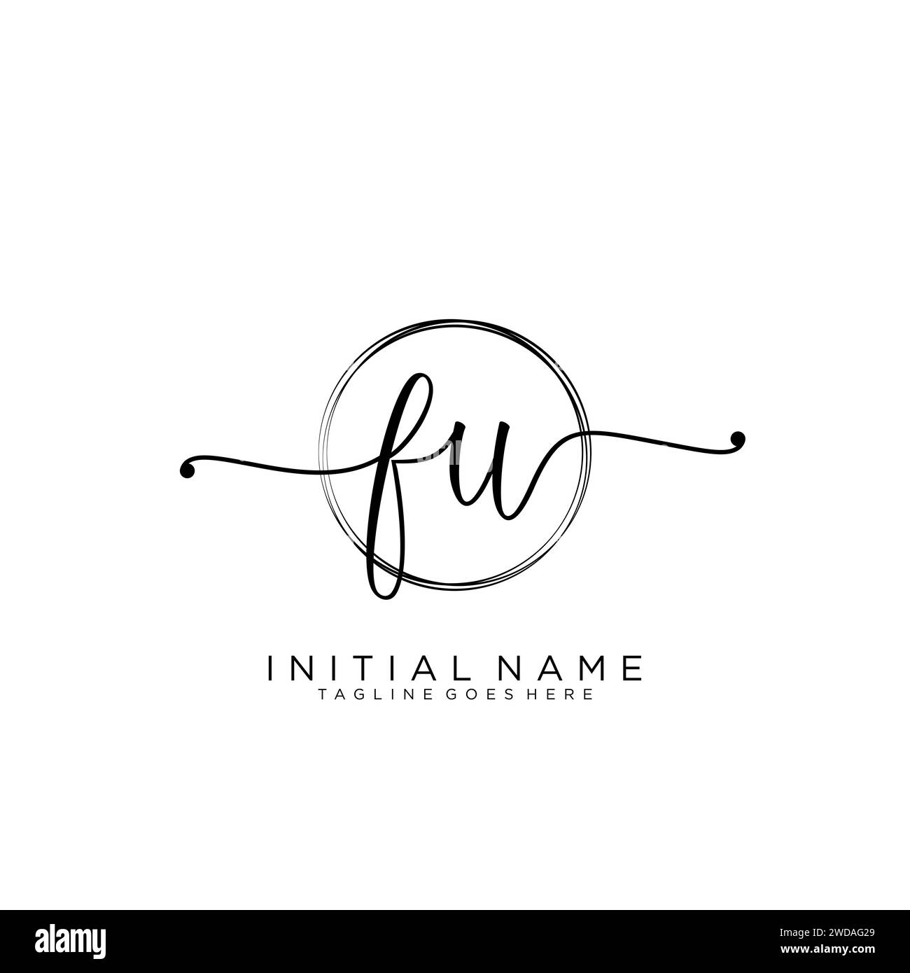 Initial letter fu Cut Out Stock Images & Pictures - Alamy