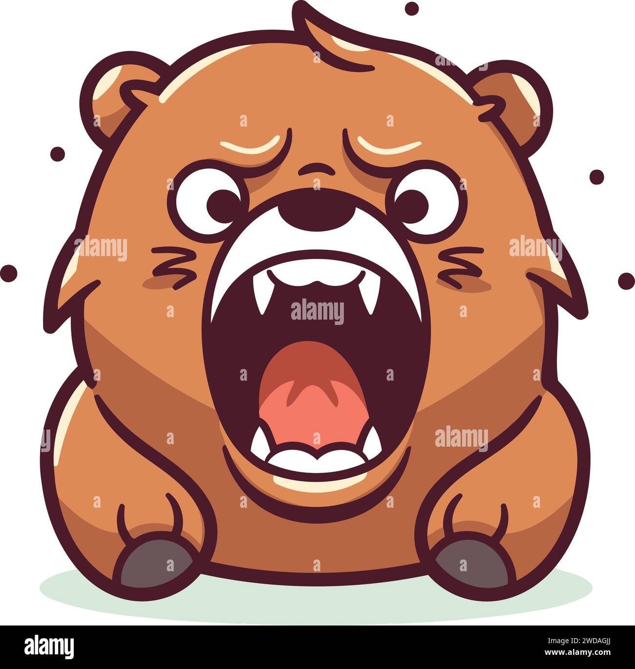 Groundhog vector vectors Cut Out Stock Images & Pictures - Alamy