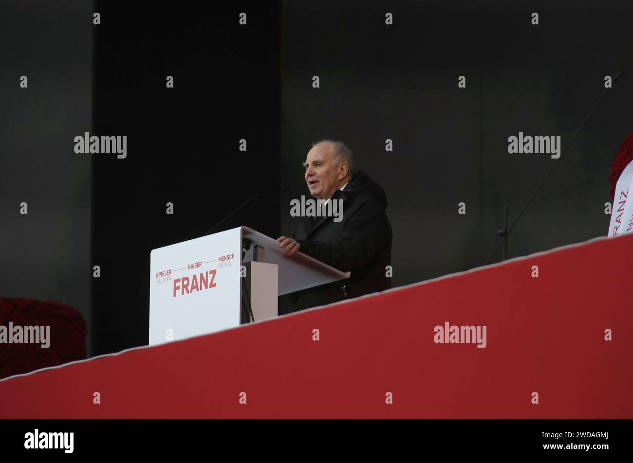 München, Deutschland 19. Januar 2024: Fussball, Herren, Bundesliga ...