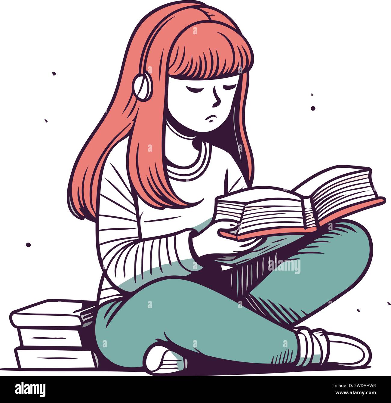 Youth read Stock Vector Images - Alamy