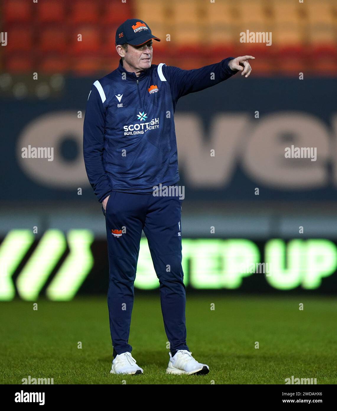 Edinburgh head coach Sean Everitt ahead of the EPCR Challenge Cup match ...