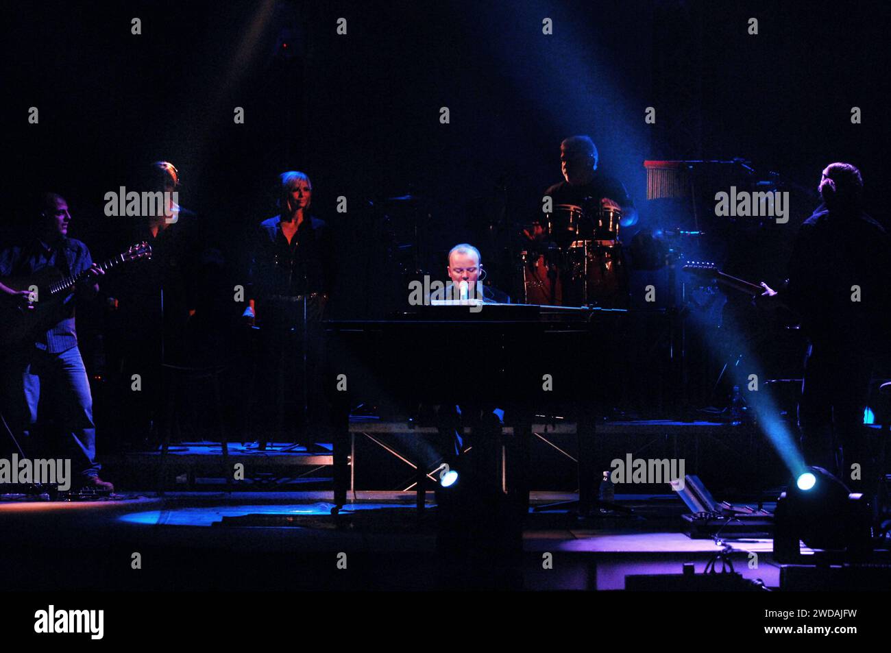 Milan Italy 2008-02-26: Gigi D’Alessio,Italian singer, live concert at ...