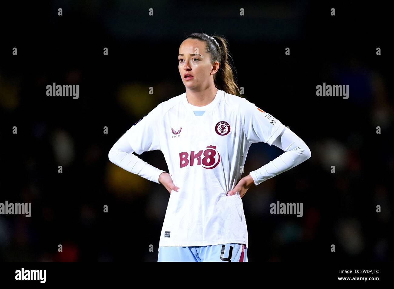 Aston Villa's Anna Patten during the Barclays Women's Super League ...