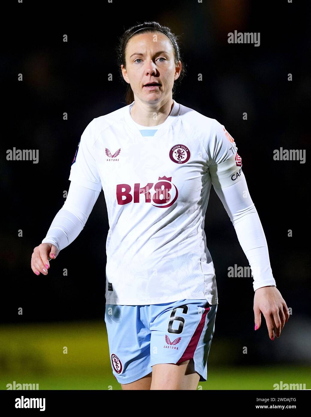 Aston Villa's Rachel Corsie during the Barclays Women's Super League ...