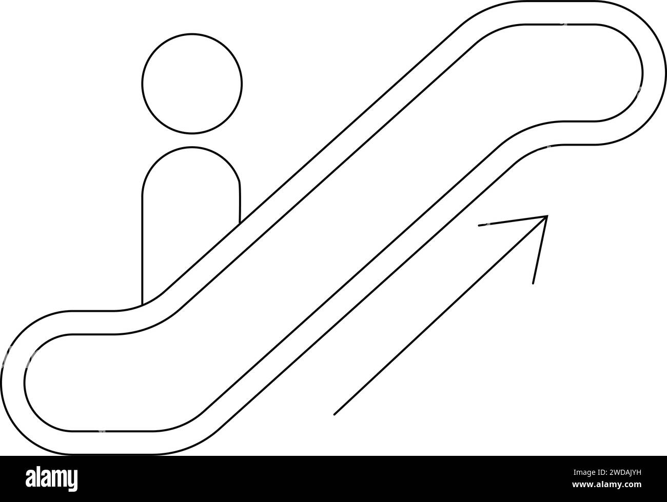escalator icon vector illustration design Stock Vector Image & Art - Alamy