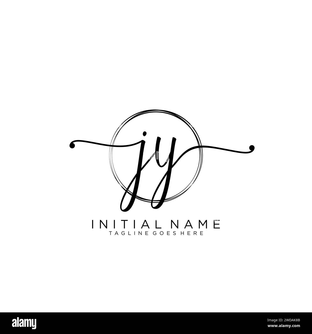Initial jy logo Stock Vector Images - Alamy