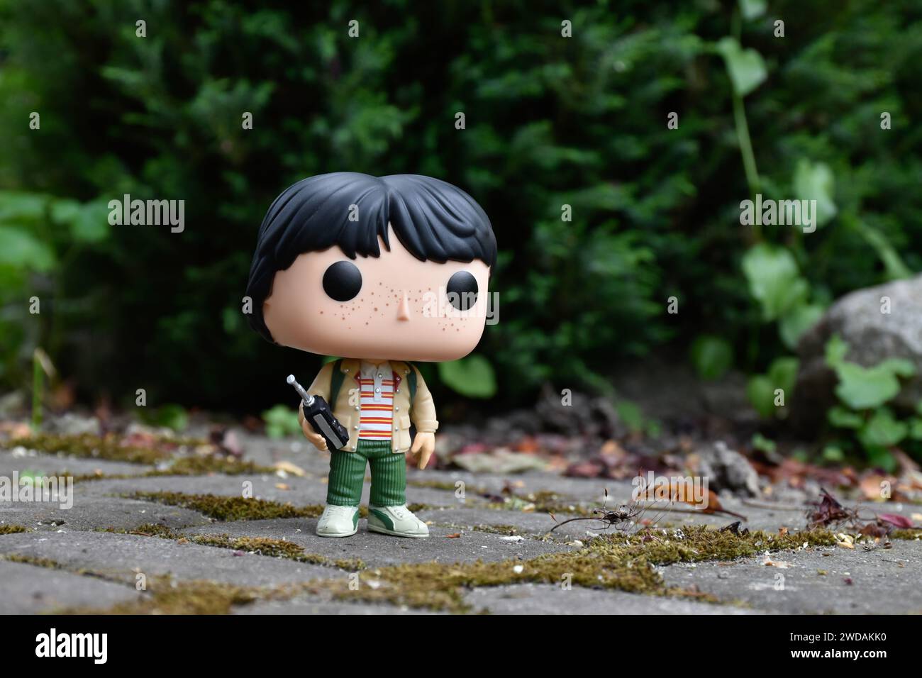 Funko Pop action figure of Mike with walkie talkie from popular horror ...