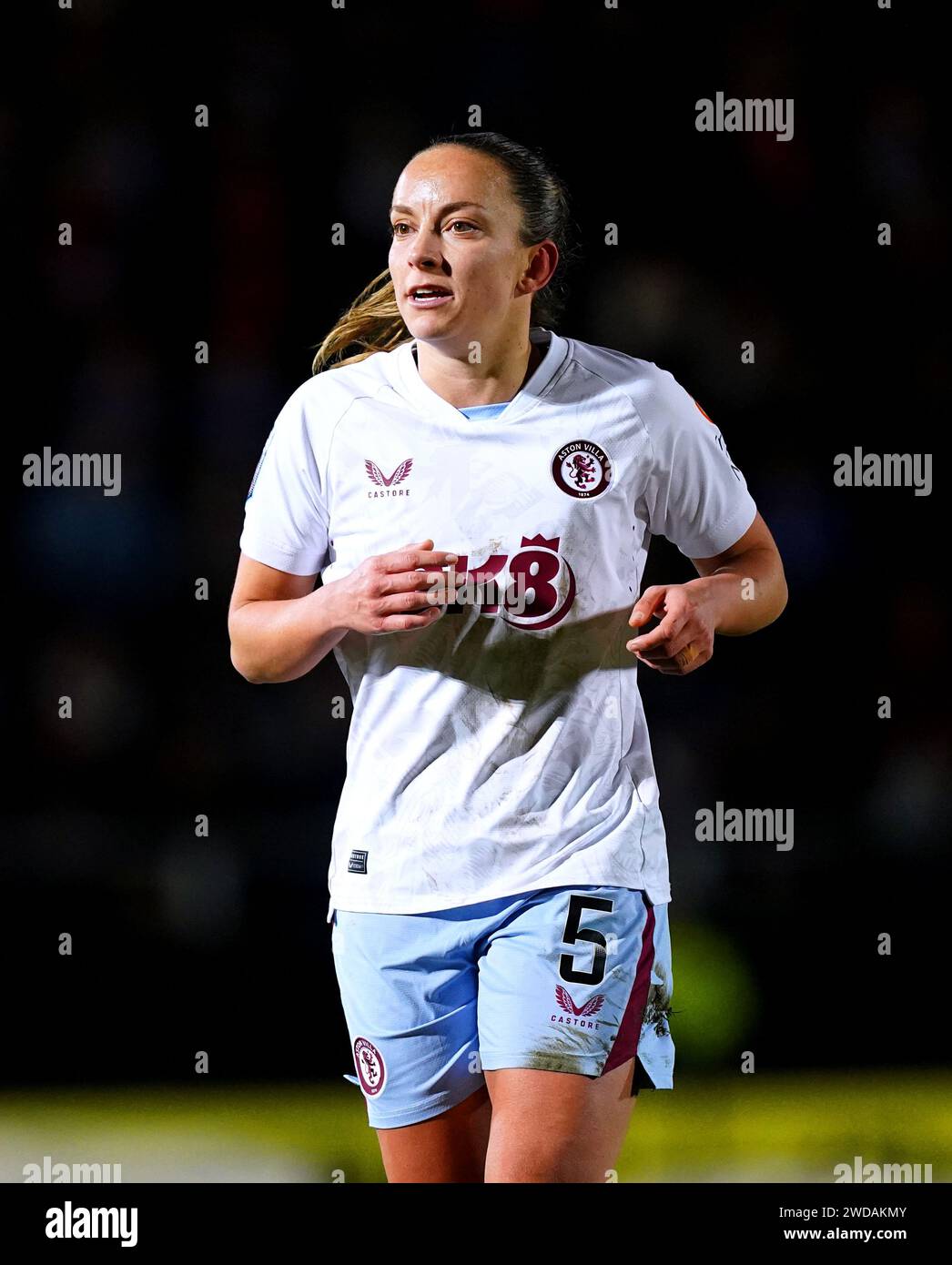 Aston Villa's Lucy Staniforth during the Barclays Women's Super League ...