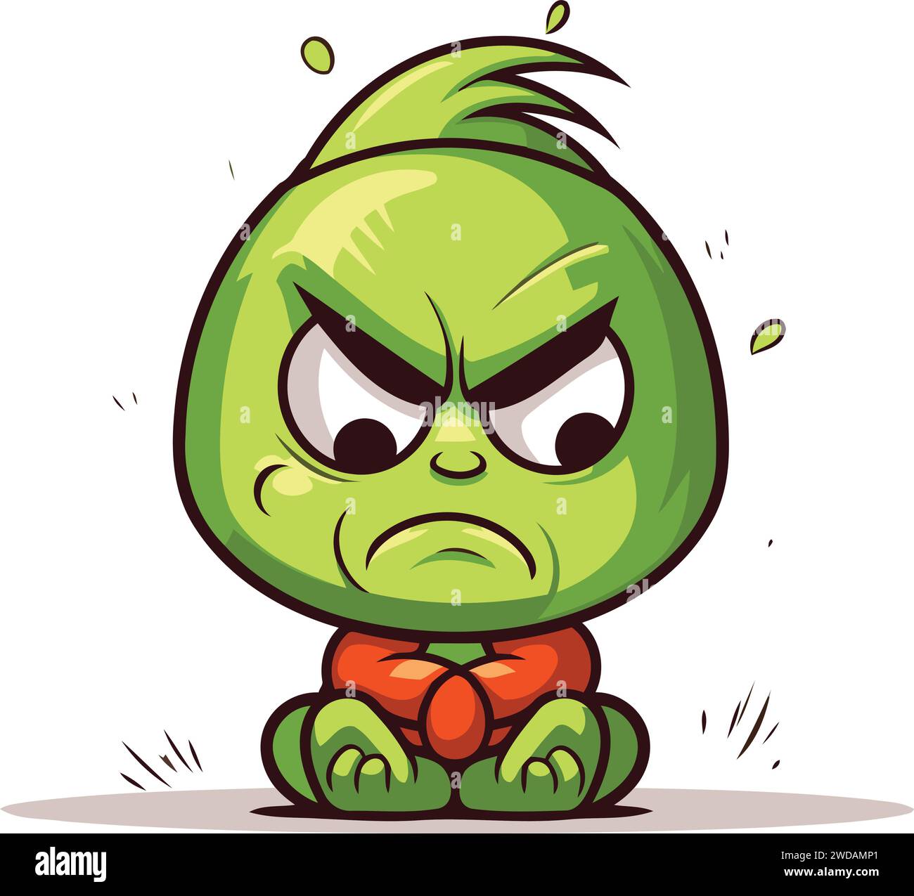 Sad monster Stock Vector Images - Alamy