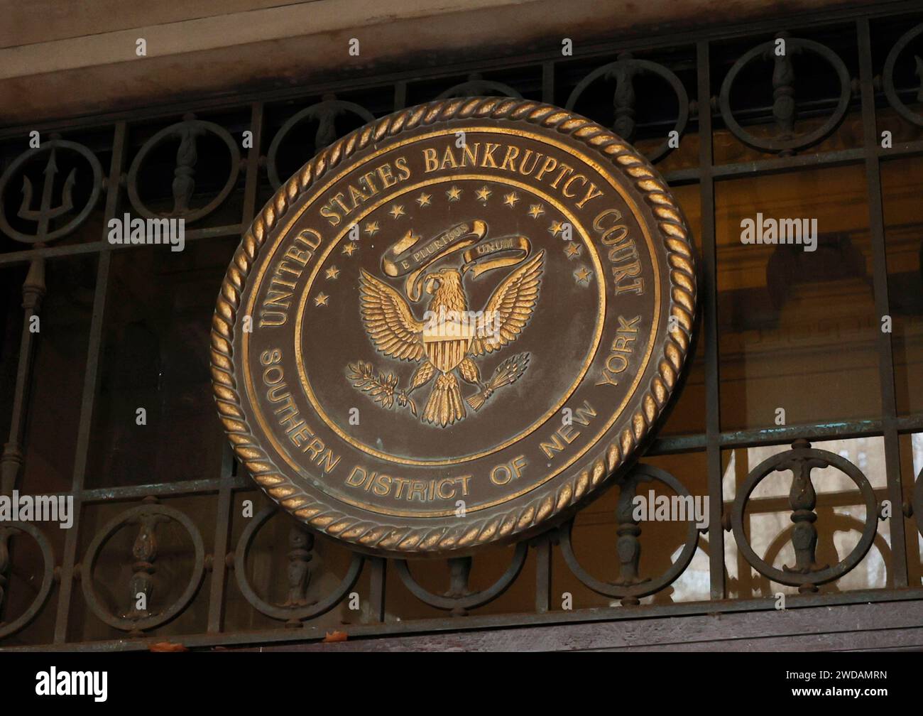 New York, United States. 19th Jan, 2024. A sign for United States ...