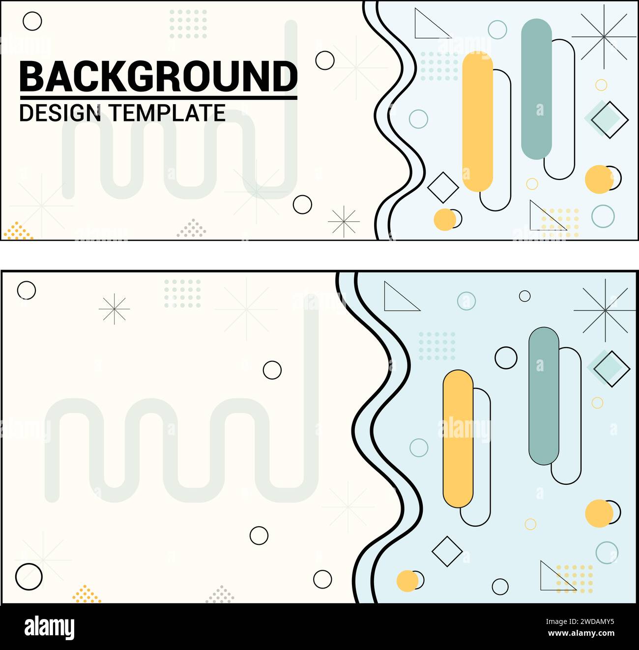 Set memphis design elements Stock Vector Images - Alamy