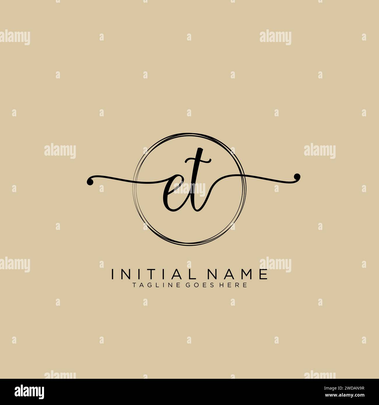 Et sign Stock Vector Images - Alamy