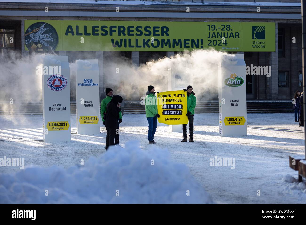 Internationale Grüne Woche Deutschland, Berlin am 19.01.2024: Green ...