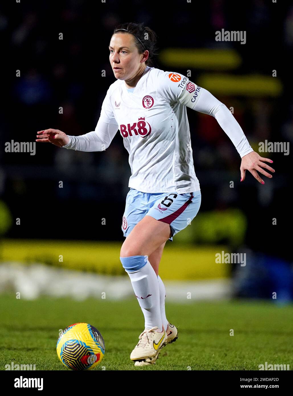 Aston Villa's Rachel Corsie during the Barclays Women's Super League ...