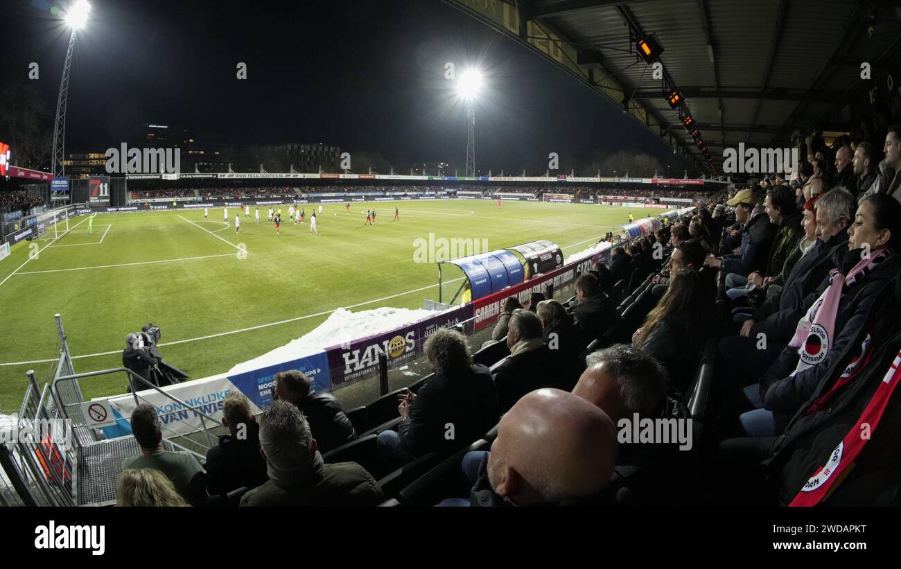 Rotterdam, Netherlands. 19th Jan, 2024. ROTTERDAM, 19-01-2024, Van ...