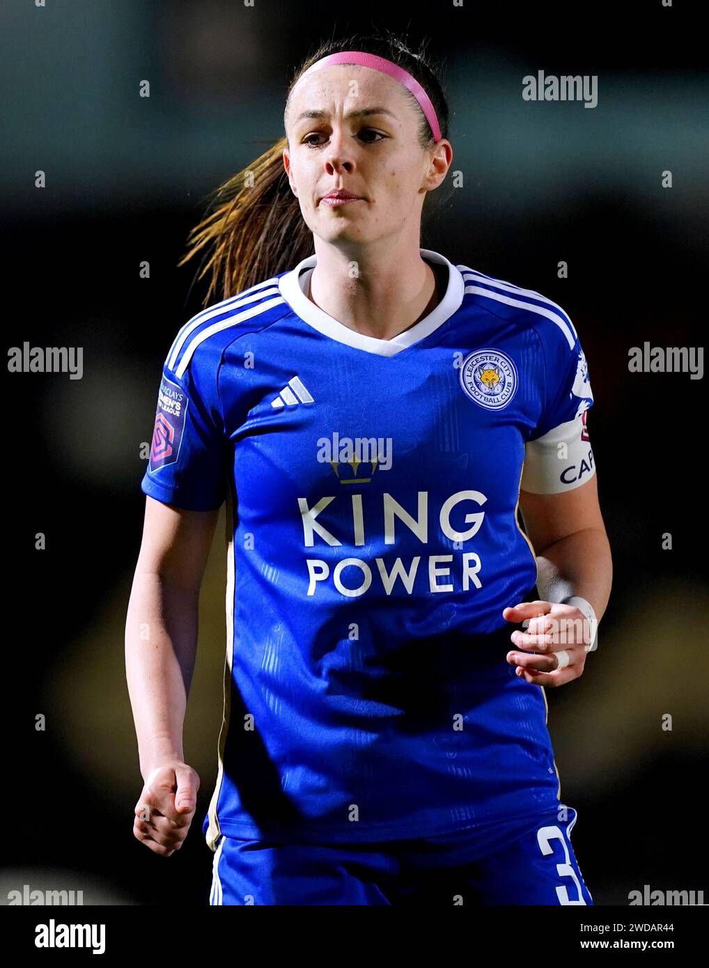 Leicester City's Sam Tierney during the Barclays Women's Super League ...