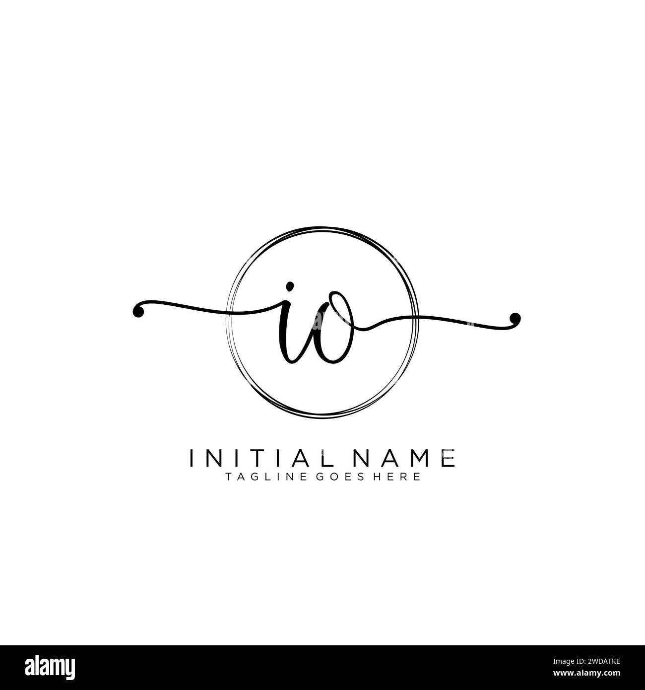 Io logo vector vectors hi-res stock photography and images - Alamy