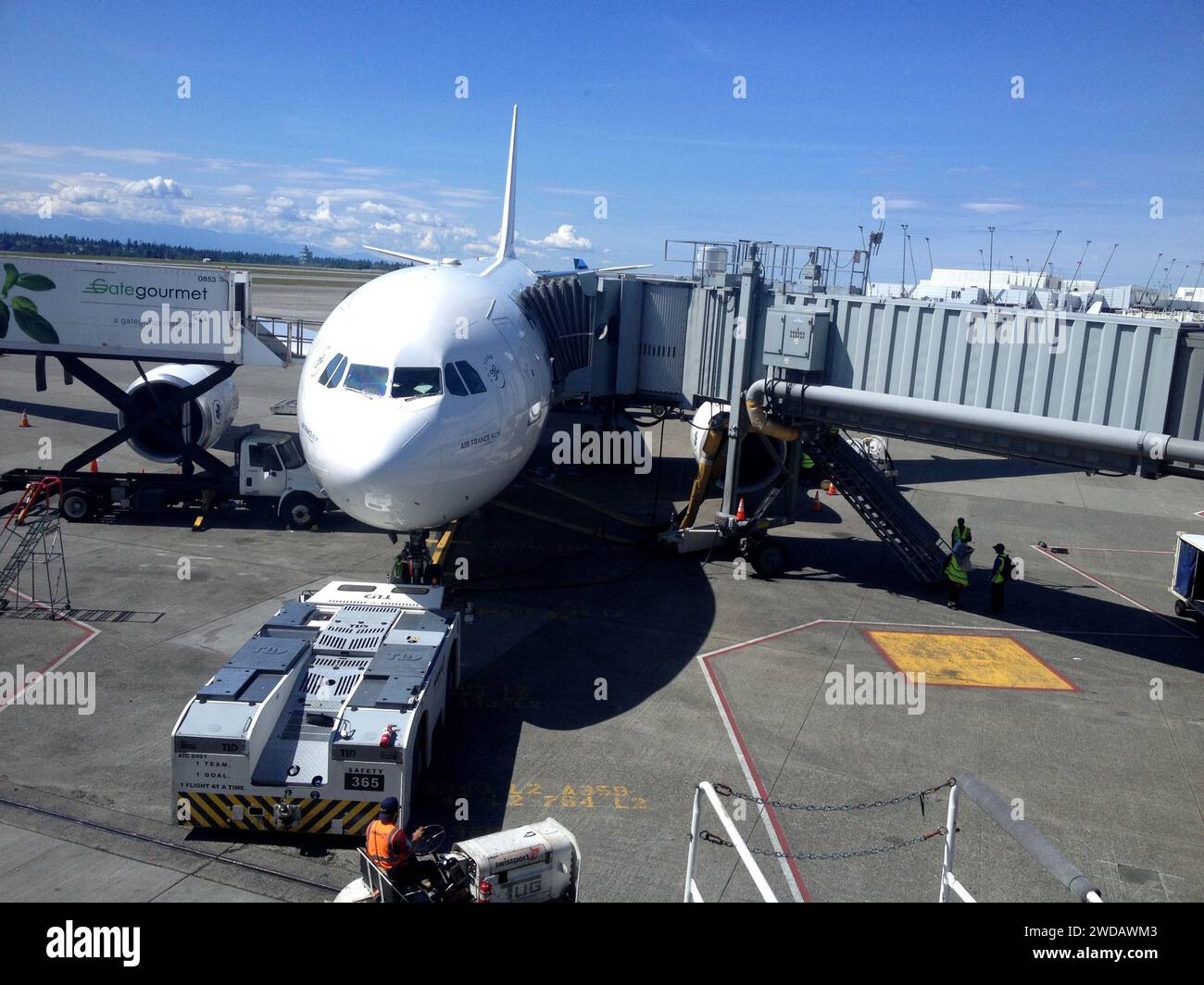 Seattle /Washington/USA./ 19 mAY 2019 / Airfrance flight from seattle ...