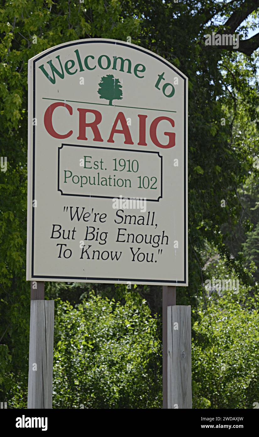 CRAIG/ PLYMOUTH COUNTY/IOWA /USA- Welcome to craig est.1910 polulation ...
