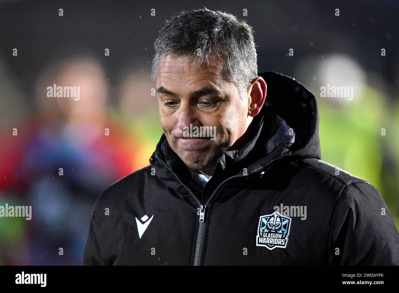 Glasgow Warriors head coach Franco Smith before the Investec Champions ...