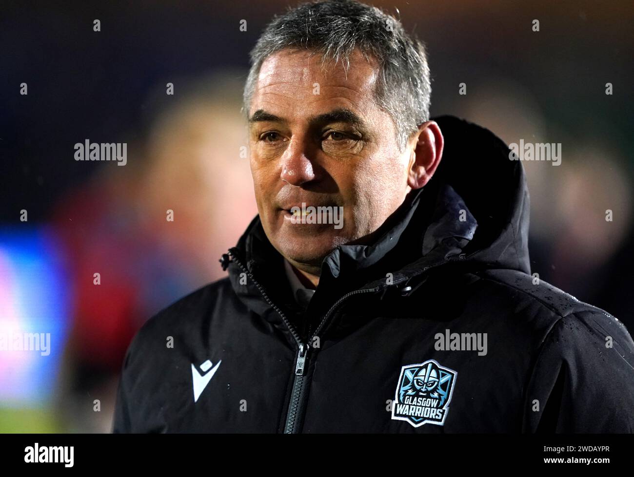 Glasgow Warriors head coach Franco Smith before the Investec Champions ...