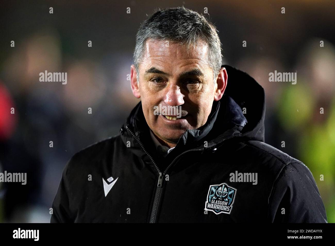 Glasgow Warriors head coach Franco Smith before the Investec Champions ...