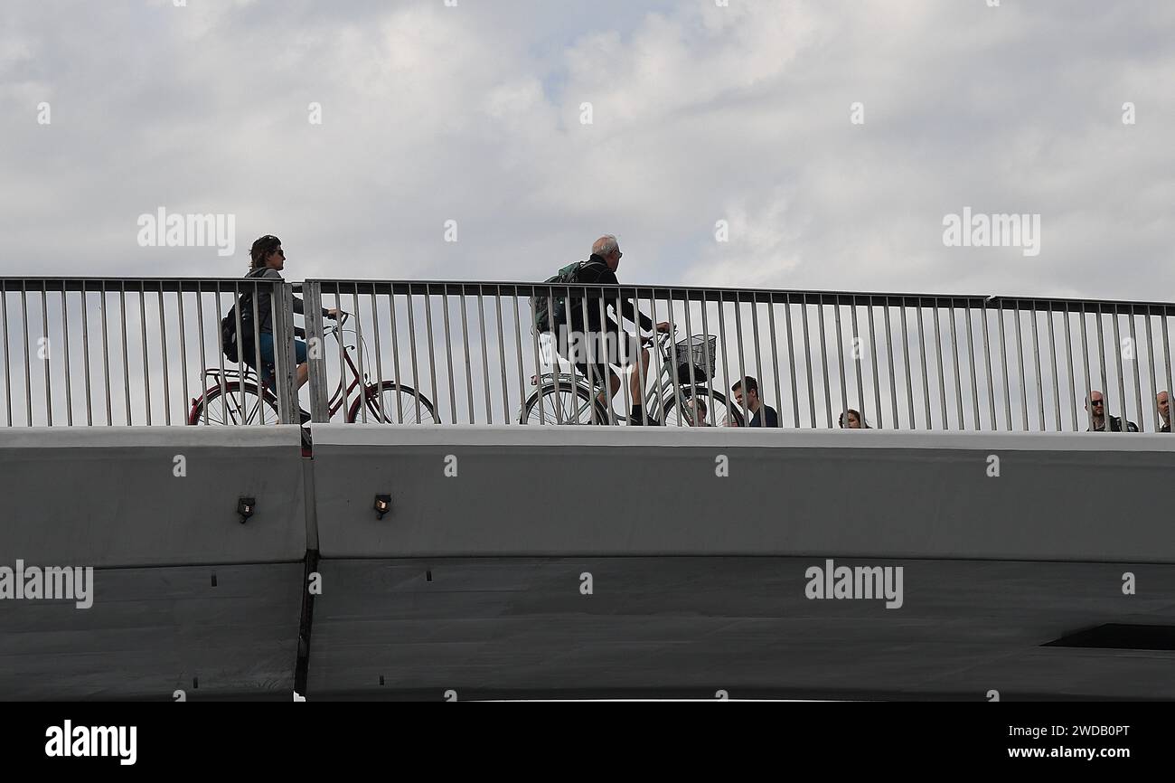 Copenhagen /Denmark./ 12June 2019/New built bridge called ...