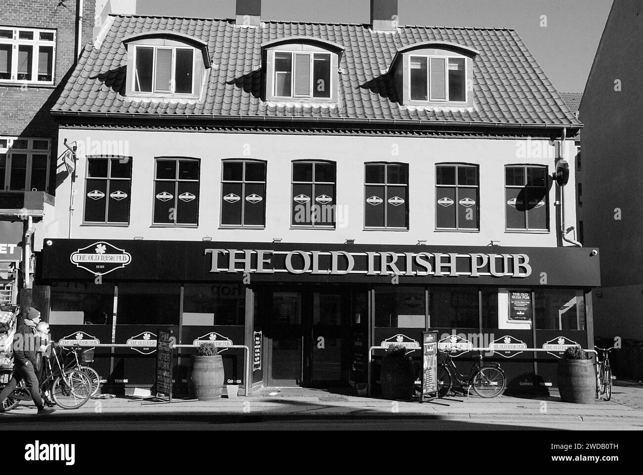 Copenhagen / Denmark 10 March 2017 -The old Irish bub on amagerbrogade ...