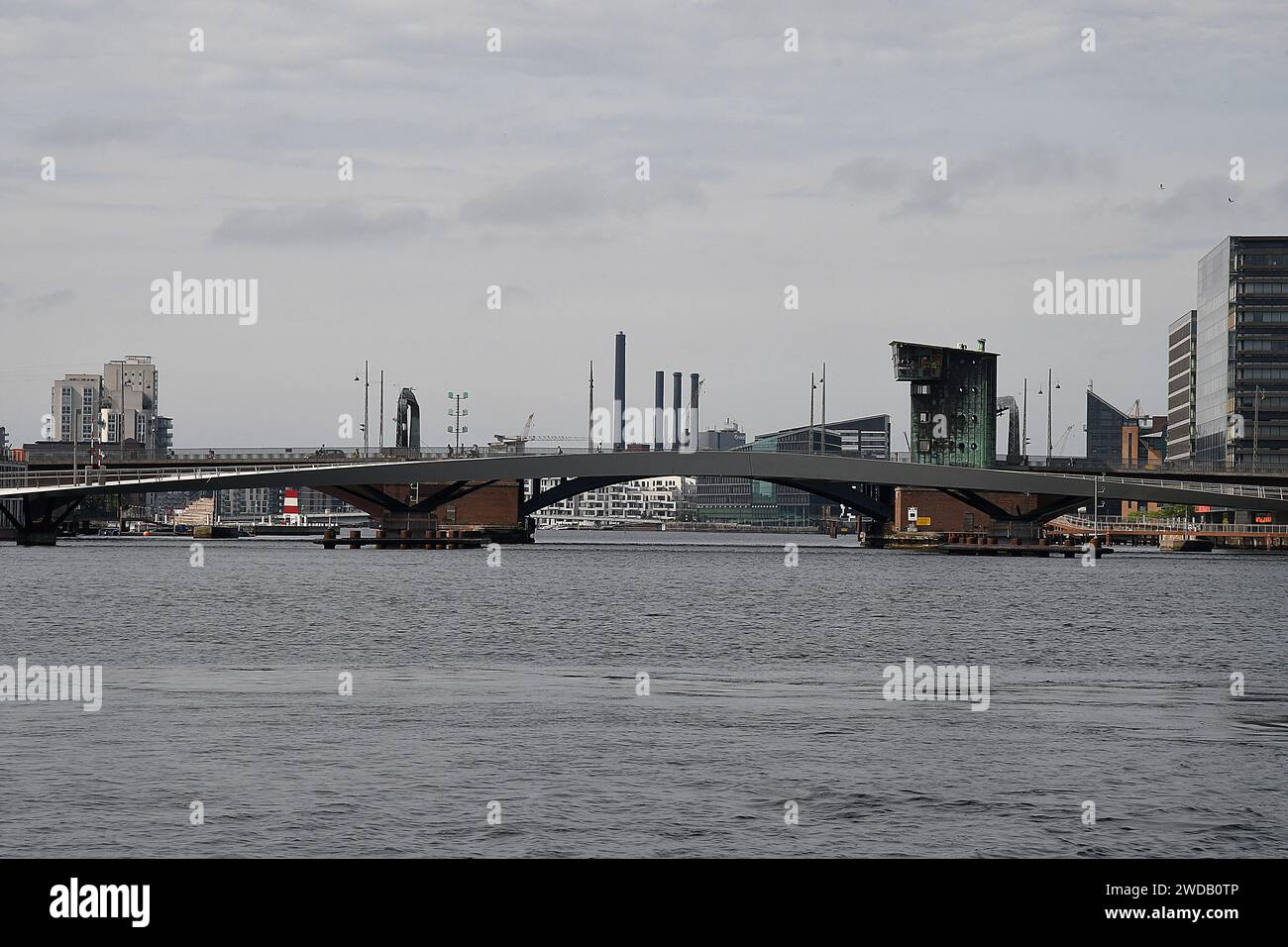 Copenhagen /Denmark./ 12June 2019/New built bridge called ...