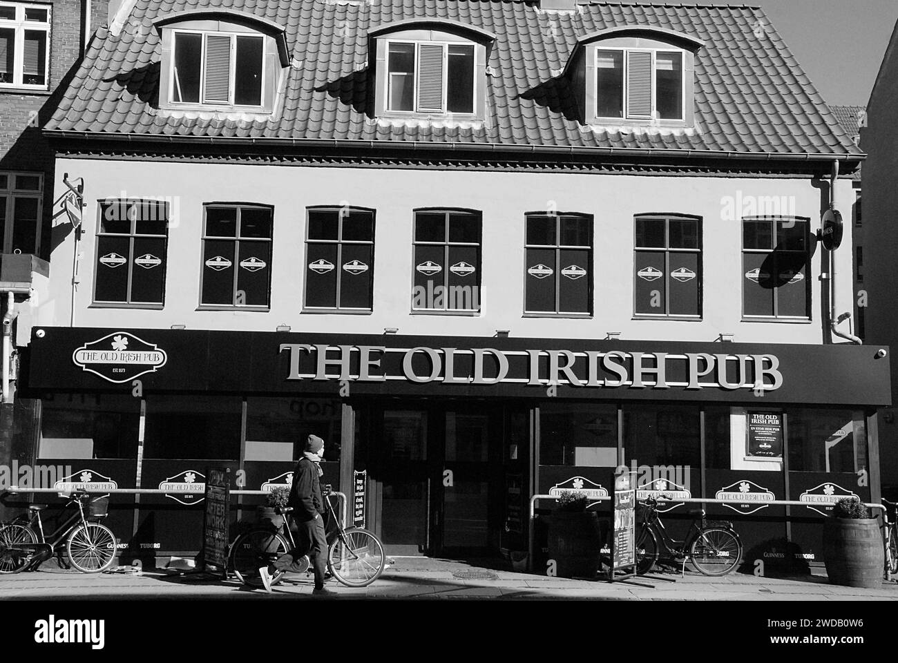 Copenhagen / Denmark 10 March 2017 -The old Irish bub on amagerbrogade ...