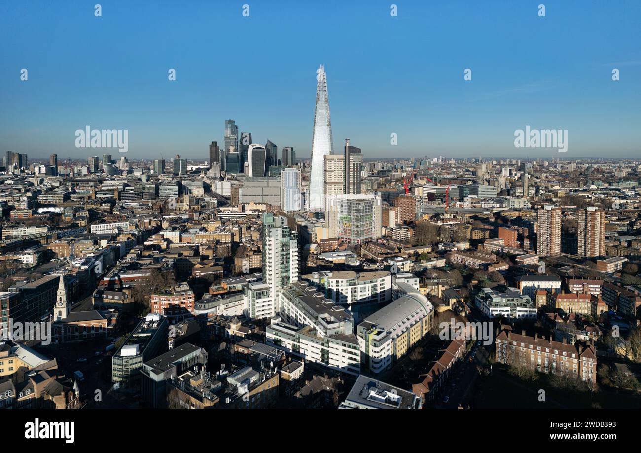 Marlin Apartments, Empire Square, London Bridge Stock Photo - Alamy