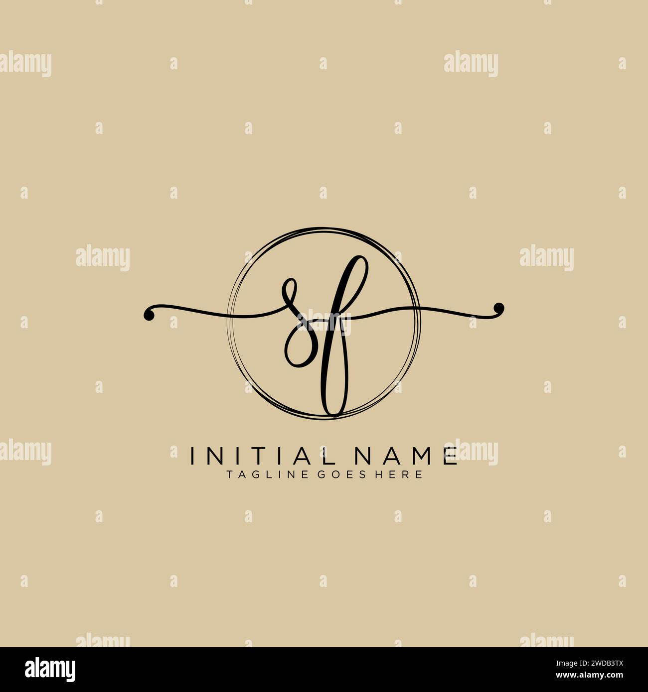 Initial sf hi-res stock photography and images - Alamy