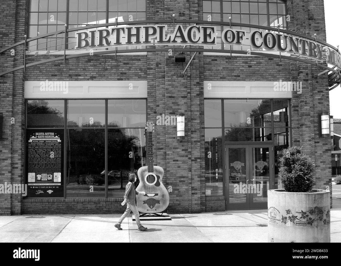 The Birthplace of Country Music Museum in Bristol, Virginia USA Stock ...