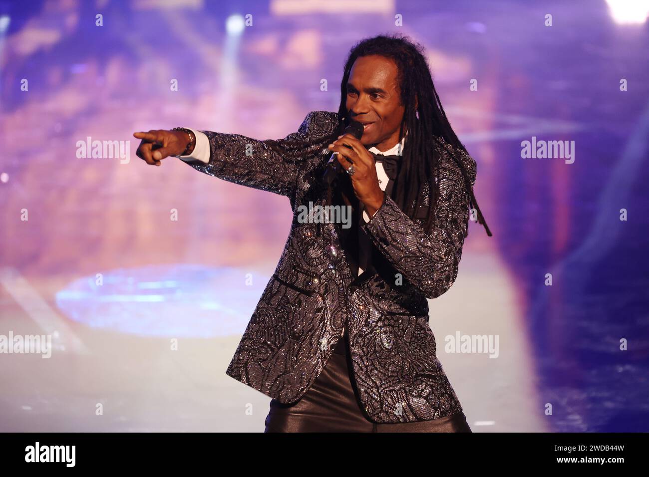 Munich, Germany. 19th Jan, 2024. Bavarian Film Award ceremony: Musician ...