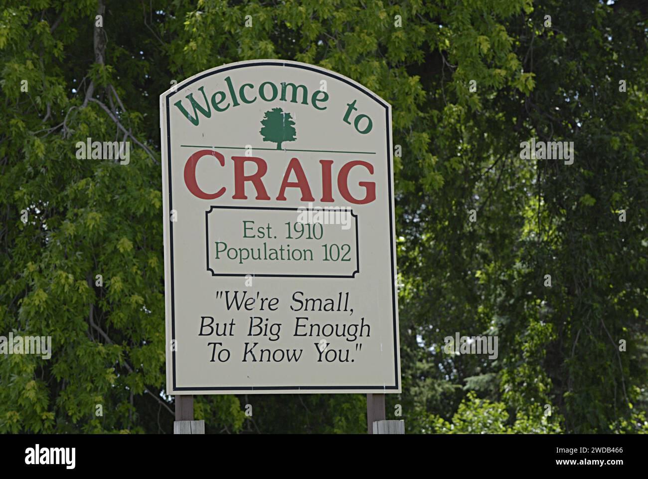 CRAIG/ PLYMOUTH COUNTY/IOWA /USA- Welcome to craig est.1910 polulation ...